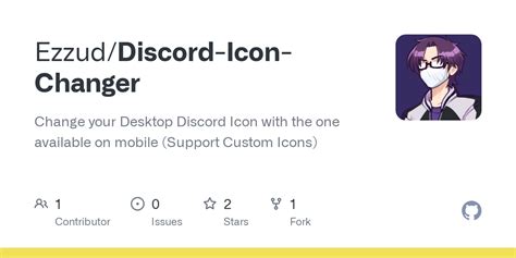 GitHub Ezzud Discord Icon Changer Change Your Desktop Discord Icon With The One Available On