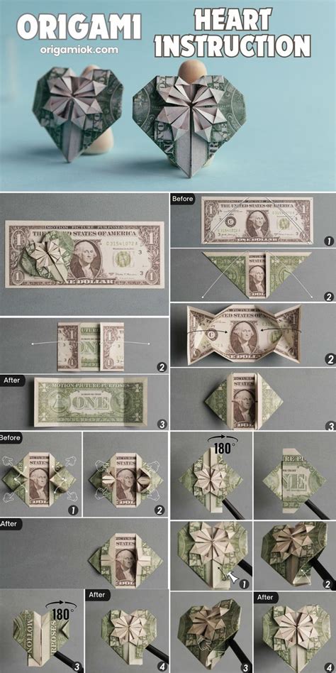 Dollar Bill Origami Ideas
