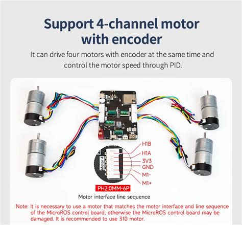 Esp Chip Microros Control Board With Serial Communication Mode Offer Power Supply And As A