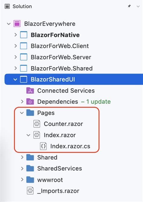 blazor implementations across web and native
