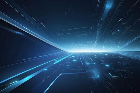 Premium Photo Abstract Blue Technology Background