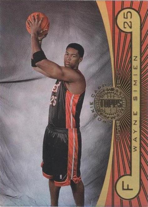 2005 06 Topps First Row Wayne Simien 118 Gold 100 Rc For Sale