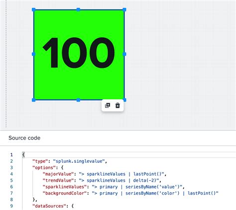 Solved Using A Second Field To Color A Single Value In Da Splunk