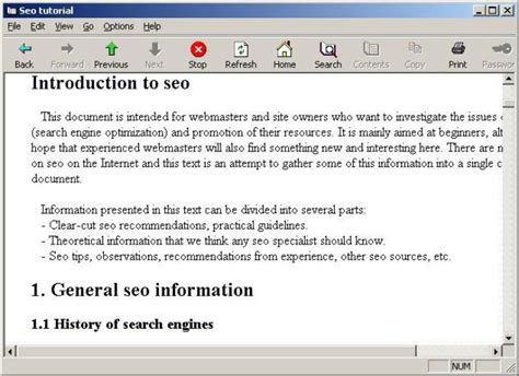 seo tutorial download and review