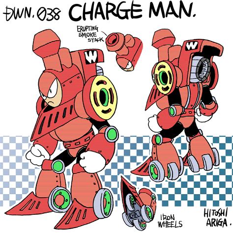 Ariga Hitoshi Charge Man Mega Man Classic Mega Man Series Mega Man Mega Man Megamix