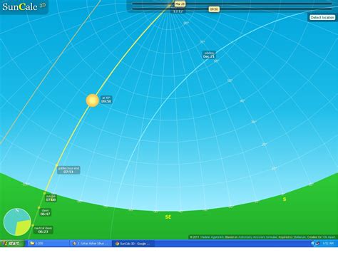 Suncalc Aplikasi Pergerakan Matahari Yab [yg Amat Bamna]