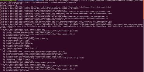 Docker Error Error Request Timed Out Influxdb