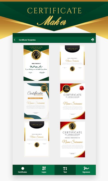 Smart Certificate Maker App De ABK Studio Android Aplicaciones AppAgg