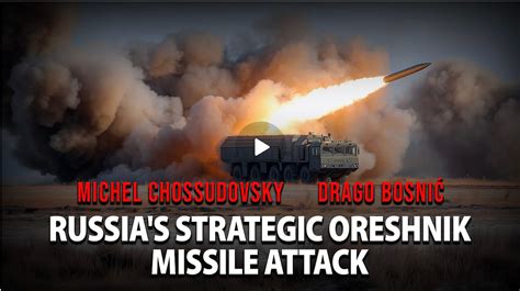 Video Russias Strategic Oreshnik Missile Attack