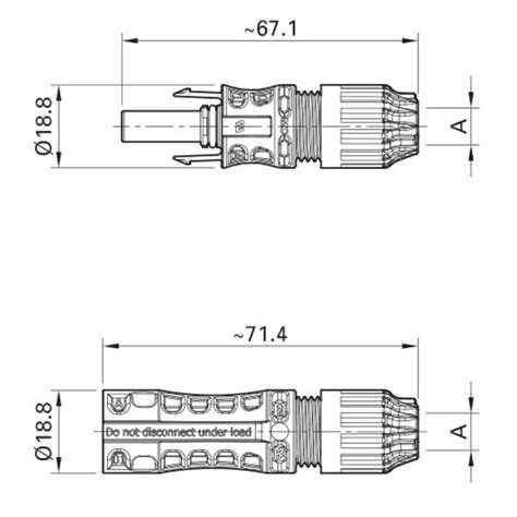 Stäubli Mc4 Evo2 Connector Male 4 6mm² Solarcable Nl