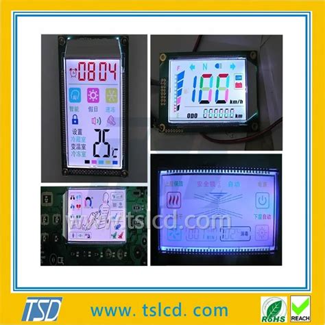 7 segment character lcd module character lcd panel custom design lcd