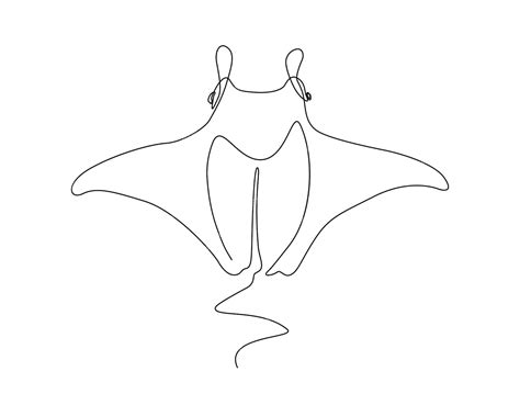 Premium Vector Continuous One Line Drawing Of Kangaroo Simple Illustration Of Standing