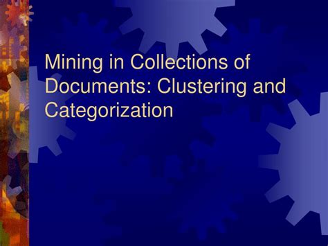 Ppt Text Mining Finding Nuggets In Mountains Of Textual Data Powerpoint Presentation Id