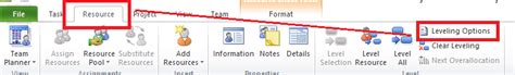 How To Level Resources In Ms Project