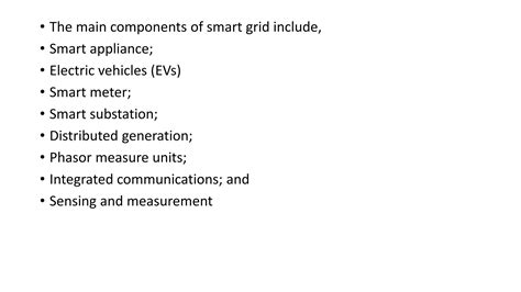 smart grid components pptx