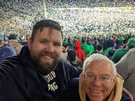 Kevin Tracy Notre Dame Vs Clemson Football Game In 2022