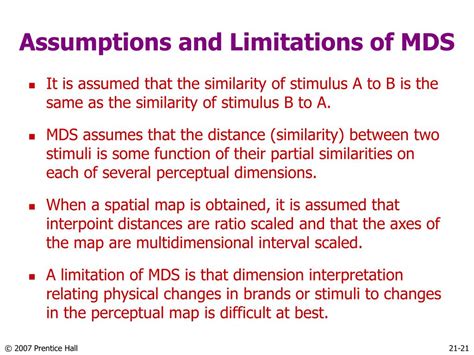 Ppt Multidimensional Scaling And Correspondence Analysis Powerpoint