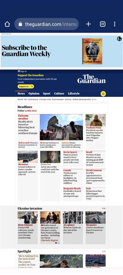 Bug Top Nav Looks Weird On Mobile When Requesting A Desktop Site