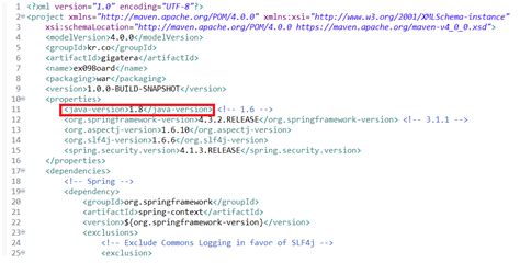Spring 실행시 심각한 에러 Kr