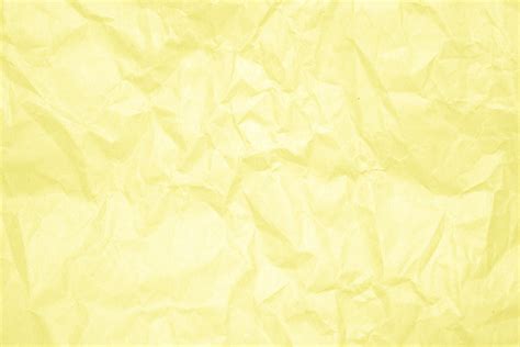 Crumpled Yellow Paper Texture Photos Public Domain