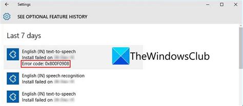 Fix Error Code 0x800f0908 While Iinstalling Language Packs On Windows