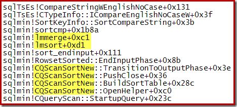 Internals Of The Seven SQL Server Sorts Part 1