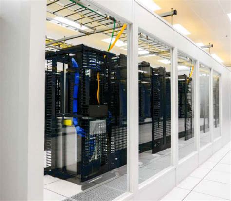 Data Center Rooms And Walls For Physical Security And Energy Efficiency
