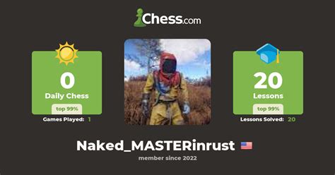 Freddy Centeno Naked MASTERinrust Chess Profile Chess