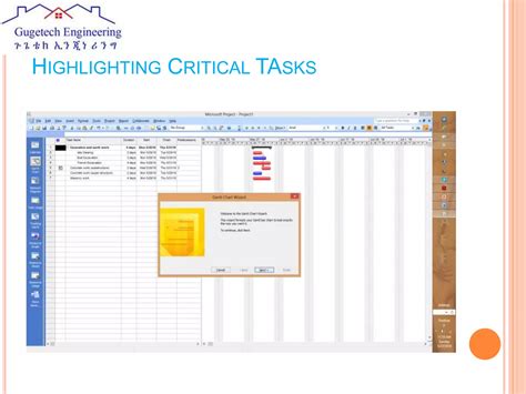 project management with ms project 2007 ppt