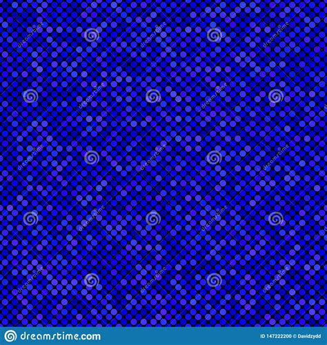 Blue Seamless Dot Pattern Background Stock Vector Illustration Of Geometrical Shape 147222200
