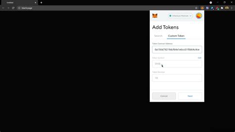 How To Add Tokens To Metamask Contract Addresses In Description Youtube