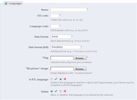 Setting Languages In Prestashop 15 Web Hosting Hub