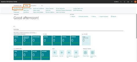 Aaw Set Up The Workflow