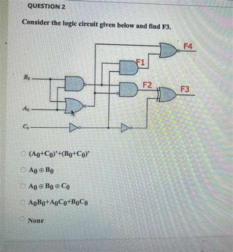 solved design a combinational circuit with three inputs