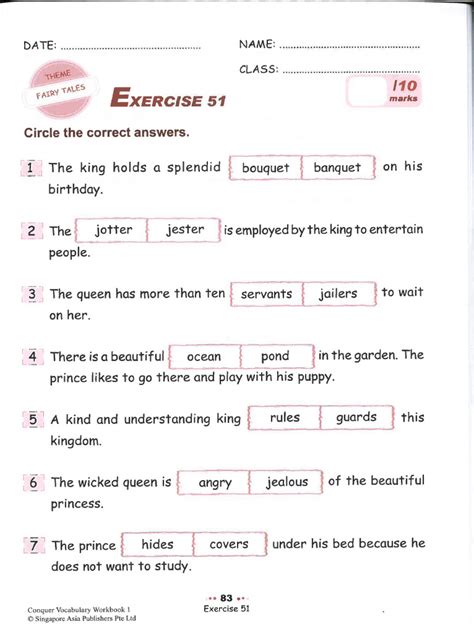 Exercise 51 60 Pdf
