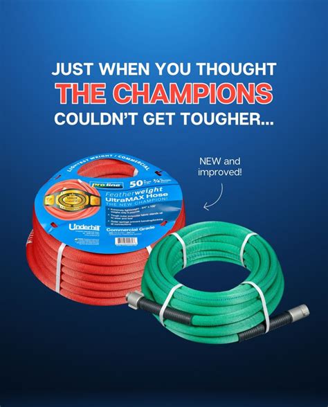 Champions Evolve And So Do Our Featherweight Hoses 💪 Introducing The