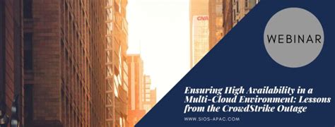 webinar ensuring high availability in a multi cloud environment