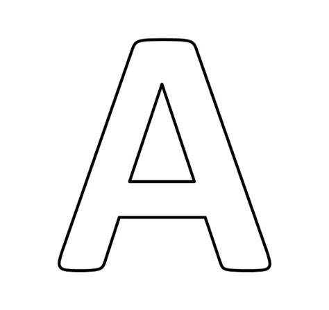Alphabet Templates Fun And Educational