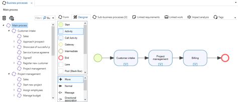 Menu Overview Thinkwise Documentation