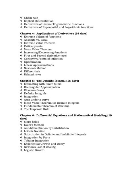 Ap Calculus Bc Doc Web Development Internet