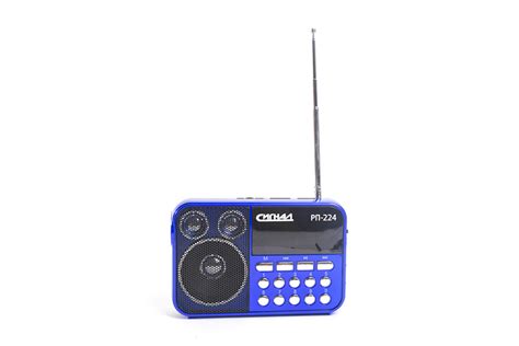 Радиоприемник СИГНАЛ electronics Сигнал РП-224, FM 88-108 МГц, бат. 3 ...