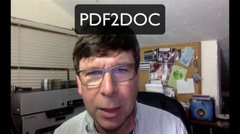 How To Easily Convert PDF To Word Doc YouTube