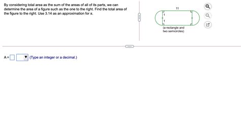 Solved 11 By Considering Total Area As The Sum Of The Areas Chegg Com