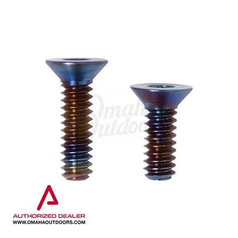 Agency Arms Titanium RMR Screws Glock