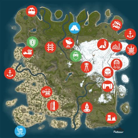 Rust Server Map Page For Rusty Moose Eu Monthly