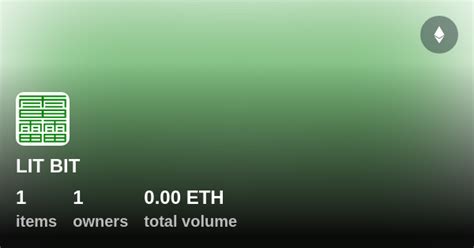 Lit Bit Collection Opensea