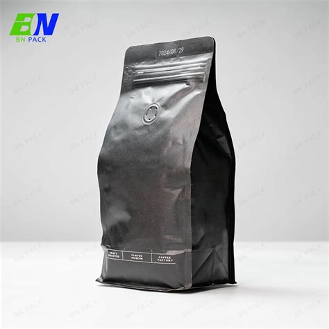 Get Custom Flat Bottom Coffee Pouch From Packaging Manufacturer Bn Pack