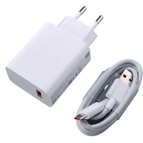 Xiaomi Usb Charger W Quick Charge Cable C White Vibe Gaming