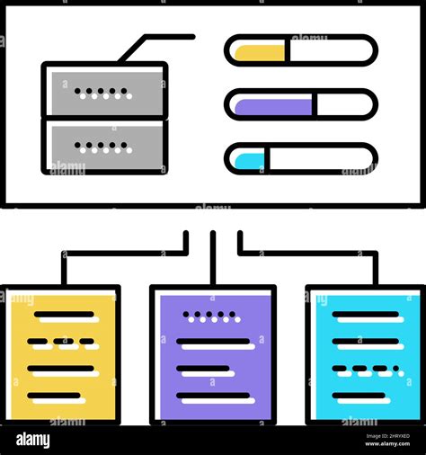 Testing System Color Icon Vector Illustration Stock Vector Image And Art Alamy