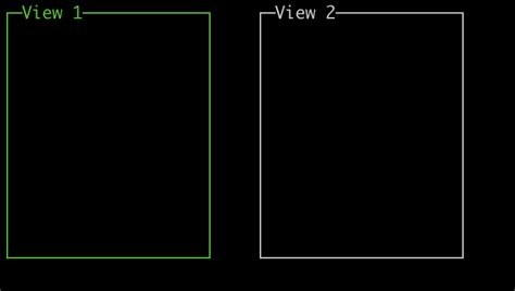 go golang gocui border color stack overflow